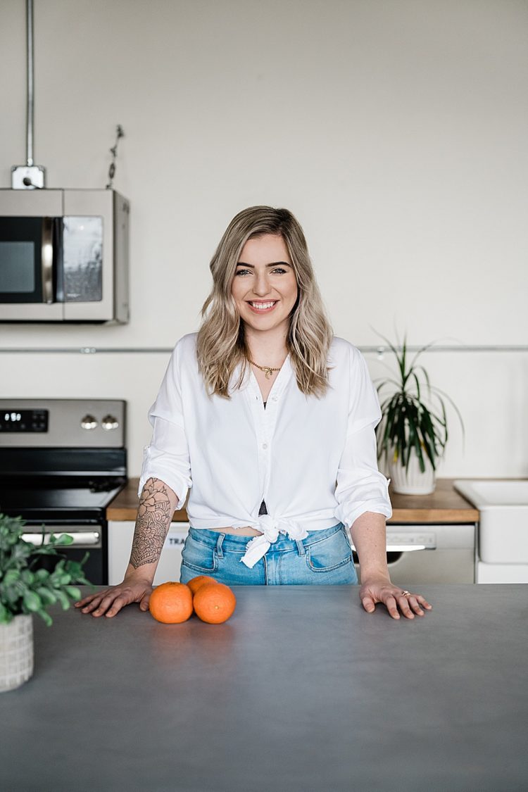 Nutritionist Branding Photography in The Lansing Studio - Allie & Co ...